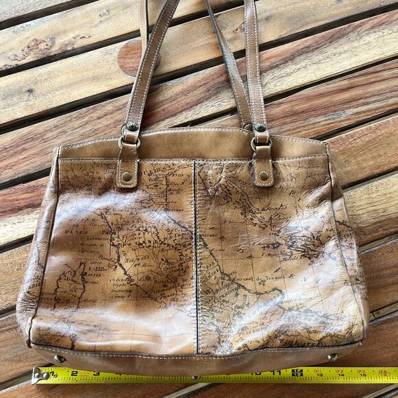 Patricia Nash | Bags | Patricia Nash Map Print Poppy Bag | Poshmark